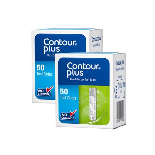 Contour plus strips - 100 strips (2 Packs Offer) – Healthana.co