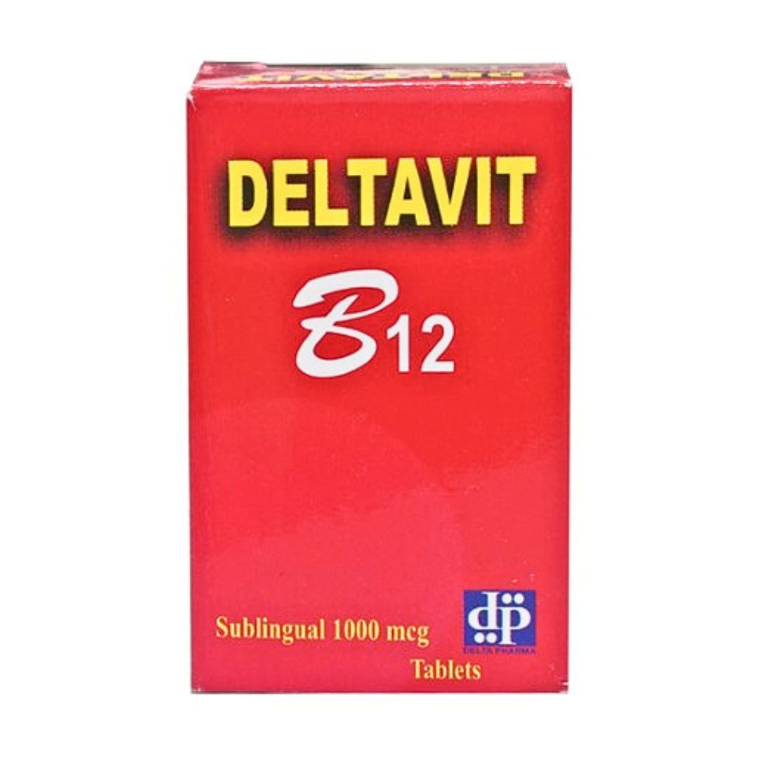 Deltavit B 12 1000 mcg - 30 sublingual tablets – Healthana.co