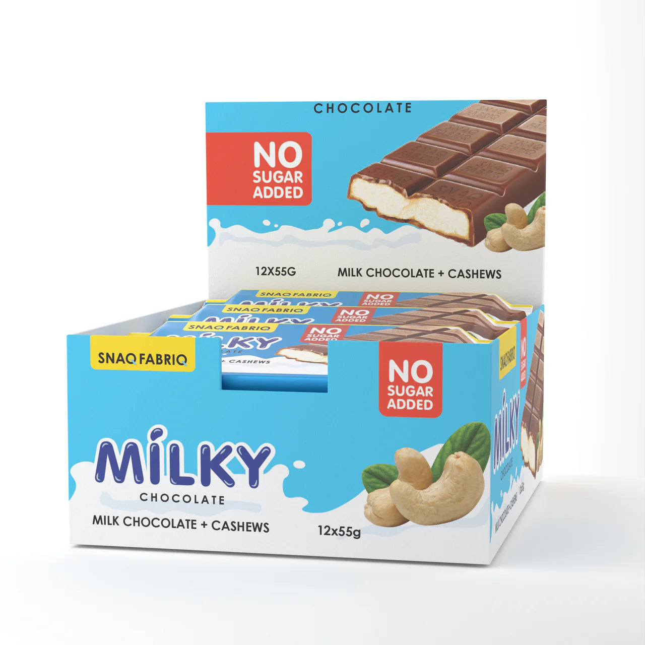 Milky Chocolate Bars With Filling 55g (2 Flavors) – Healthana.co