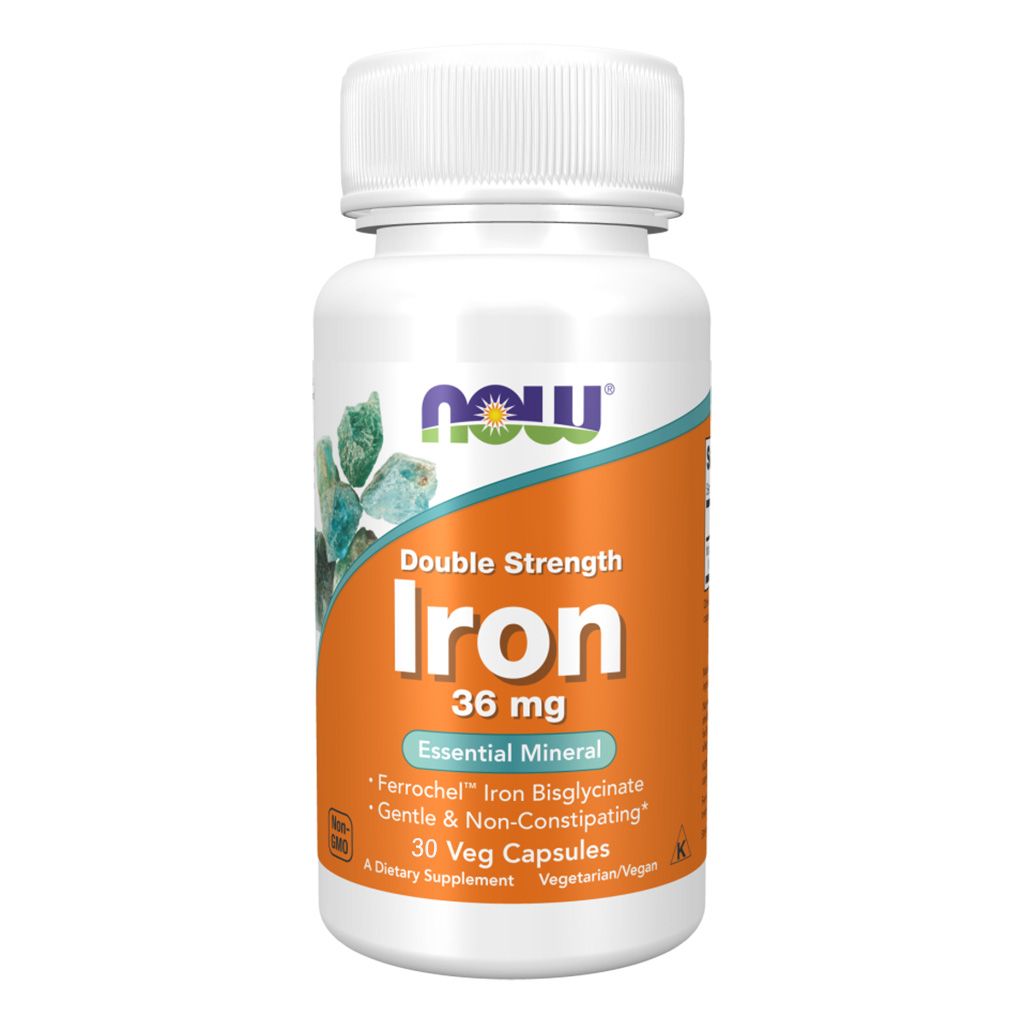 Iron 36 mg - Double Strength - 30 Veg Capsules – Healthana.co