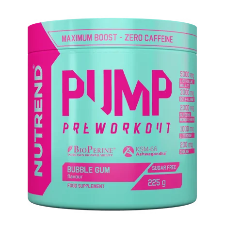 Pump - Pre-workout without caffeine (3 Flavors) - 225gm – Healthana.co