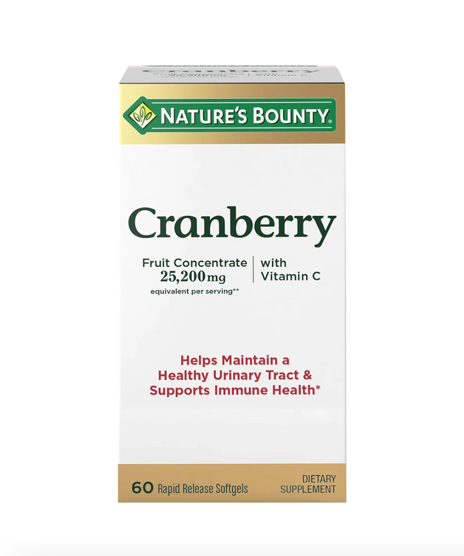Triple Strength Natural Cranberry - 60 Softgels – Healthana.co