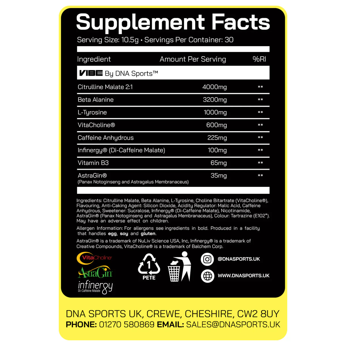 VIBE V2 - Pre-Workout 315gm | 30 Servings – Healthana.co