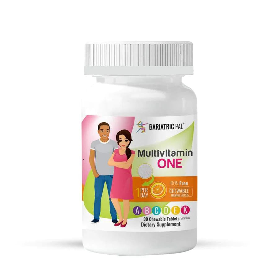 Multivitamin ONE - Iron-Free - Orange Citrus - 30 Chewable Tablets ...