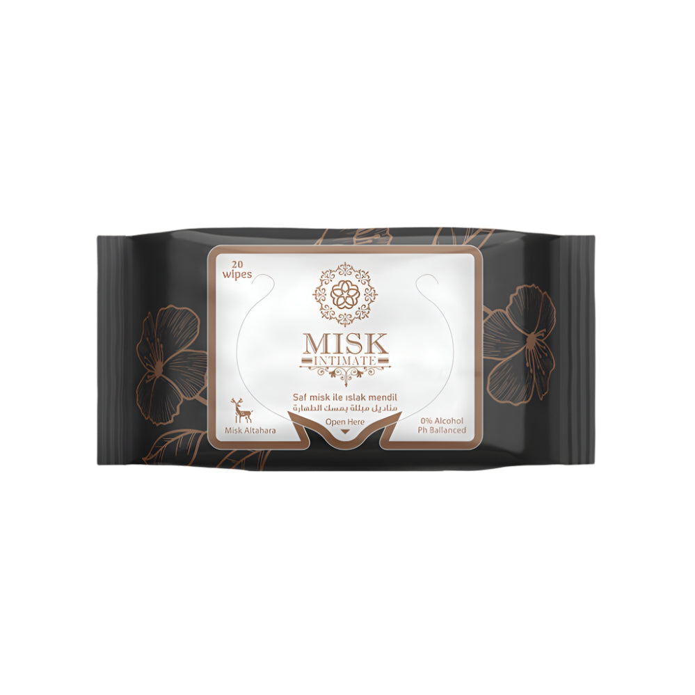 Black Misk Tissues / (for Purification) - 20 Wipes – Healthana.co