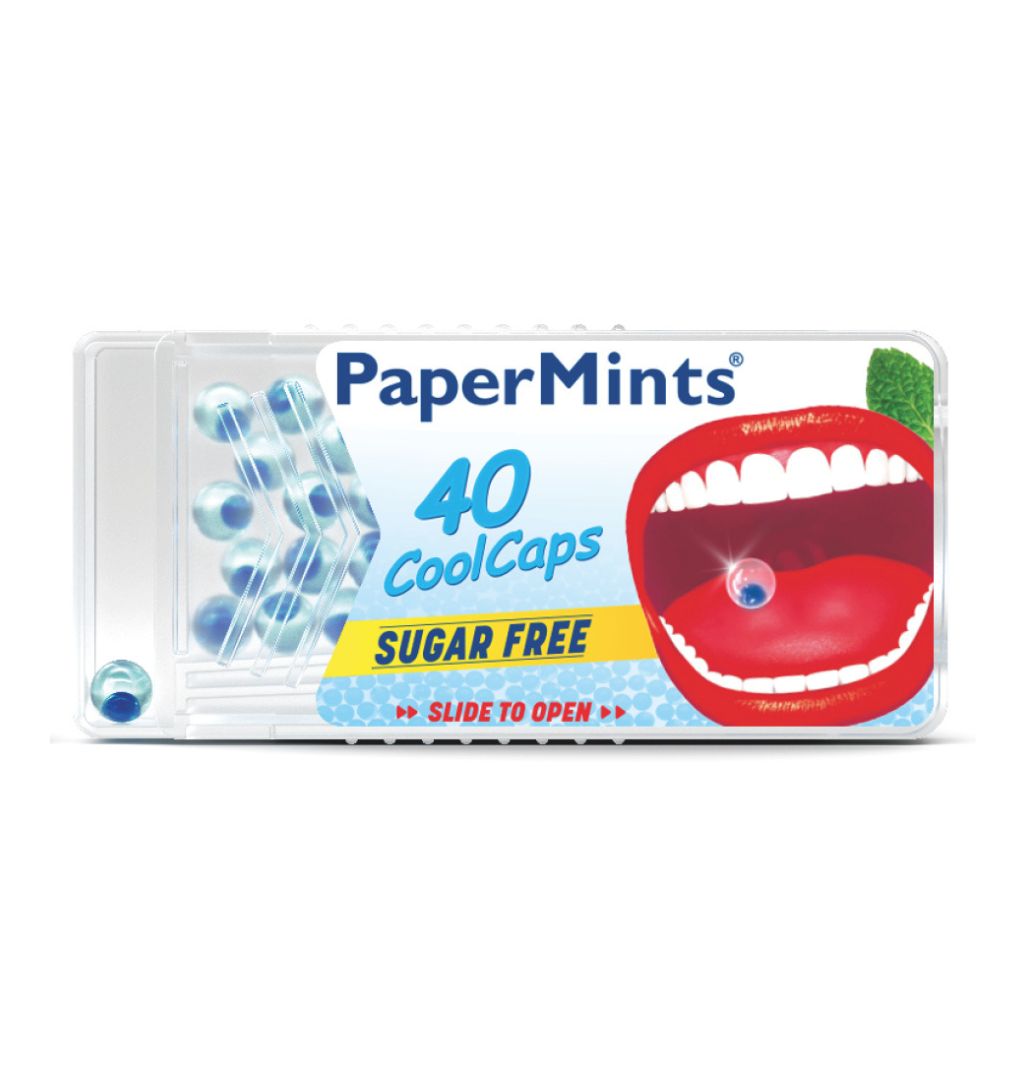 PaperMints CoolCaps (Mint) - 40 Pearls – Healthana.co